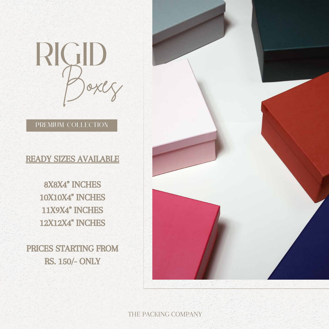 Monochrome Boxes – The Packing Company