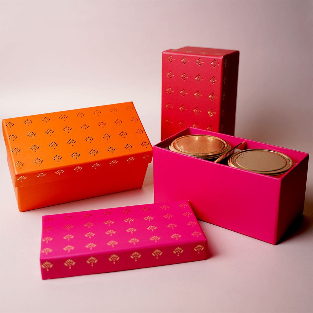Jar & Mini Hamper Boxes - Hamper Boxes Packaging Online - The Packing ...