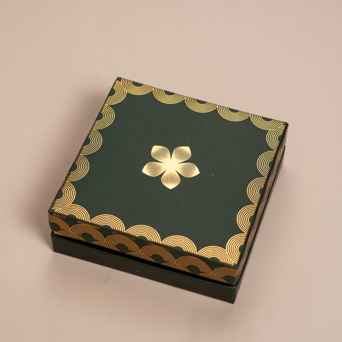 Utsav Olive Green Cuff Style Mithai/Chocolate Box ( Cavity of 9 pcs ...