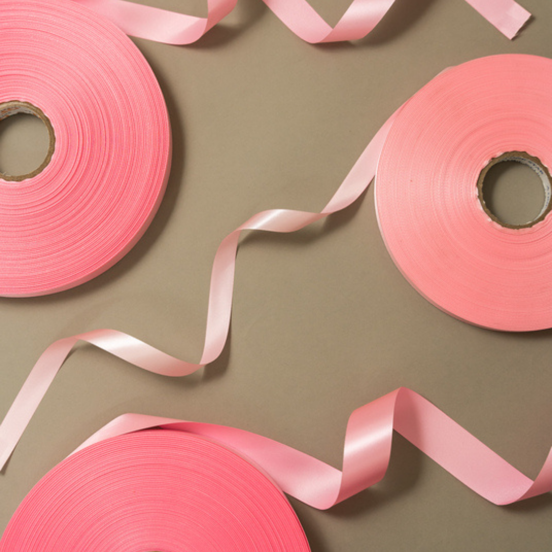 Satin Ribbon Pink ( Pastel Pink ) – The Packing Company
