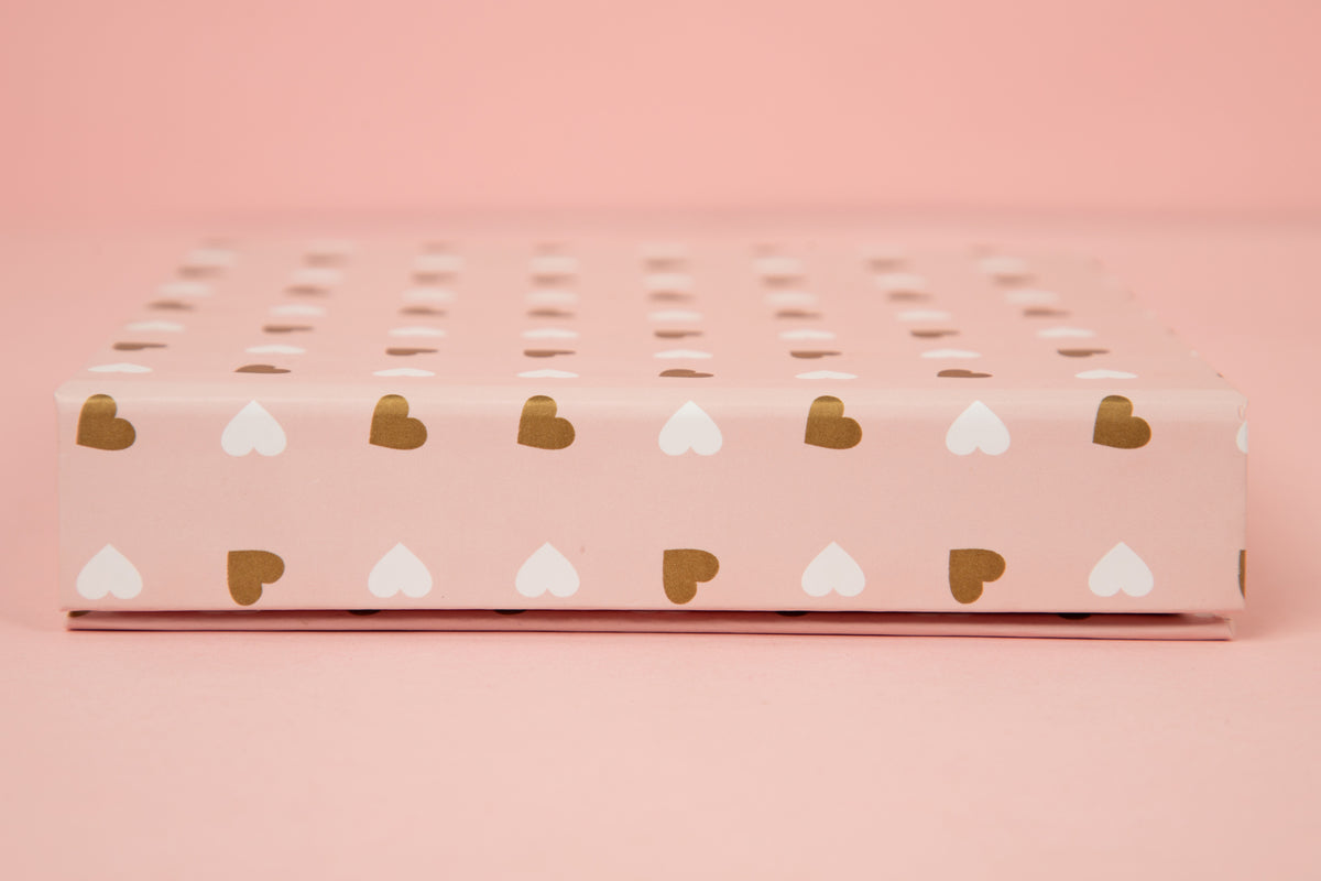 Pink Heart Magnetic Chocolate Box (Cavity of 12 pcs) – The Packing Company