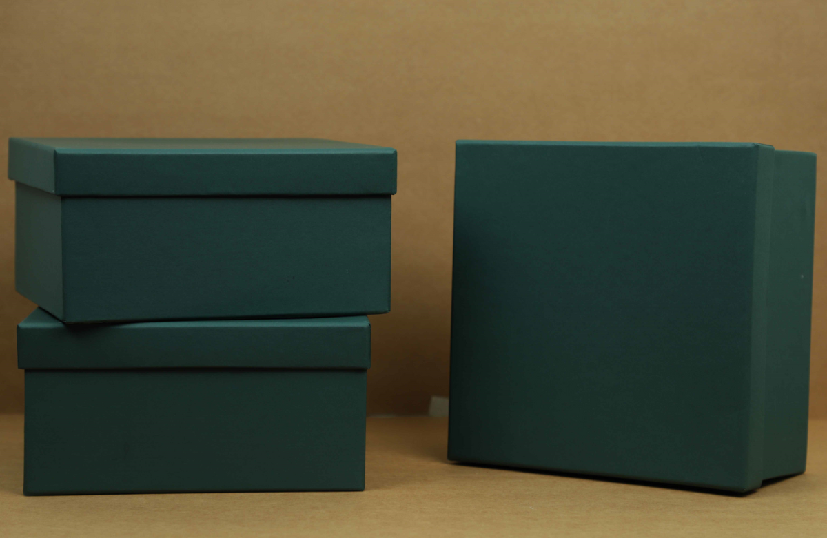 Emerald Green Rigid Gift Box – The Packing Company