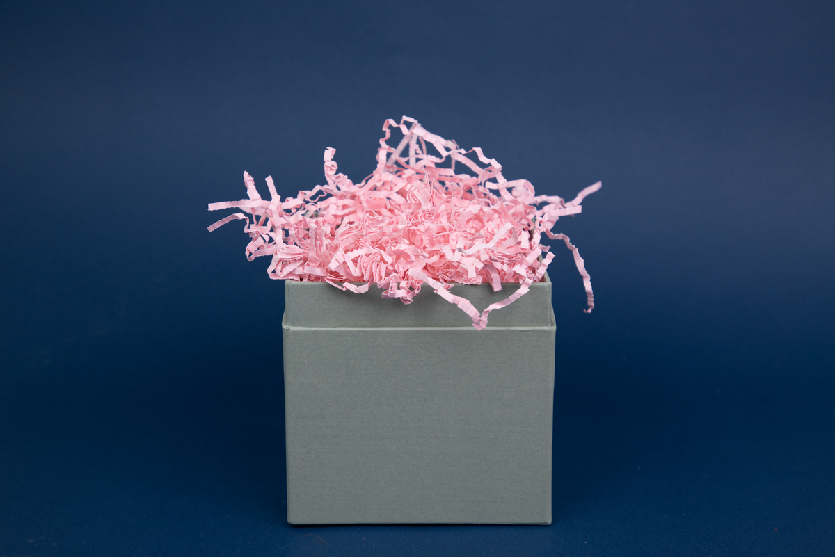 Light Pink Shredded Paper – The Packing Company