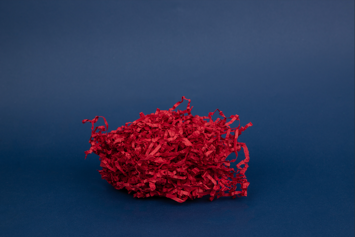 Red Shredded Paper – The Packing Company