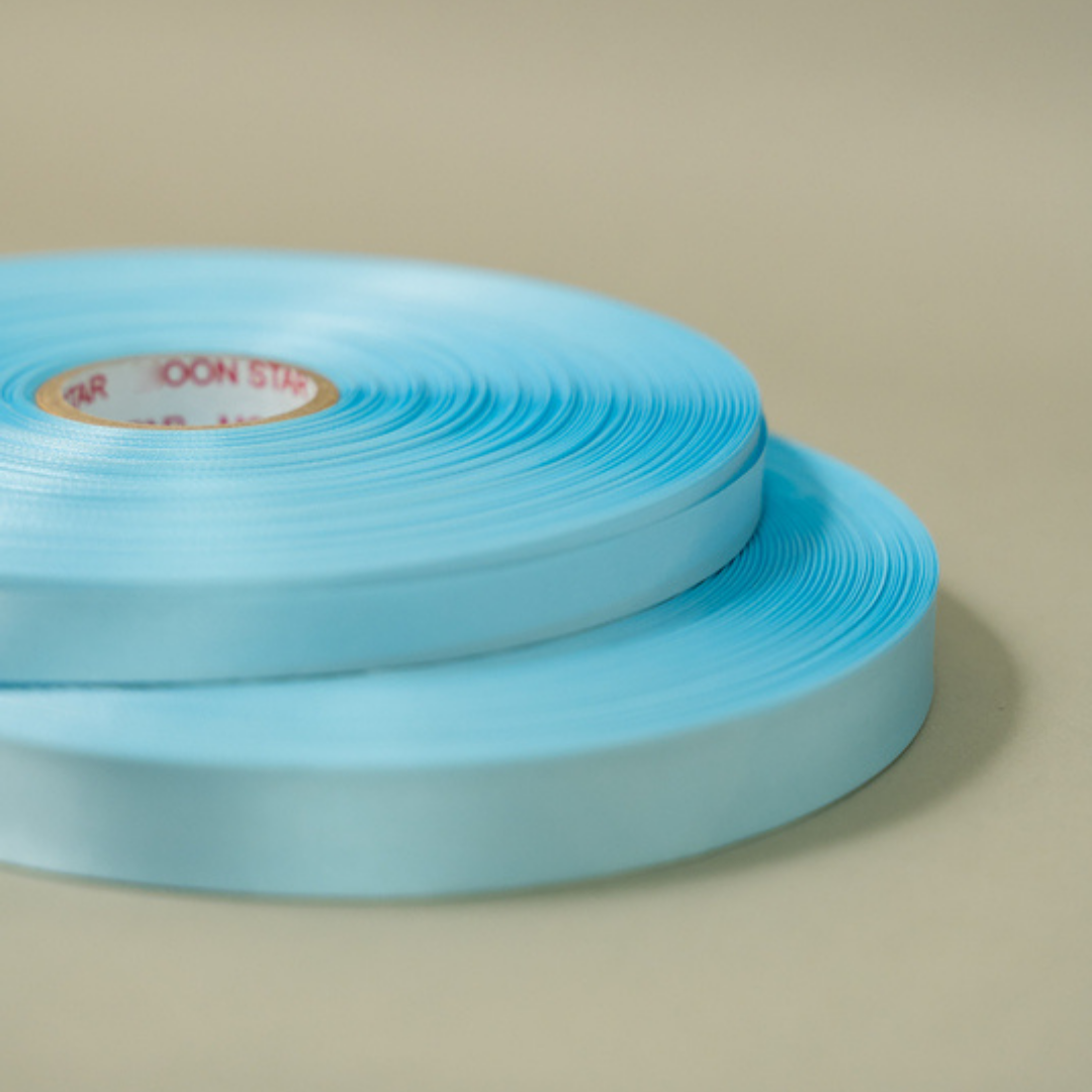 Satin Ribbon Light Blue / Baby Blue – The Packing Company